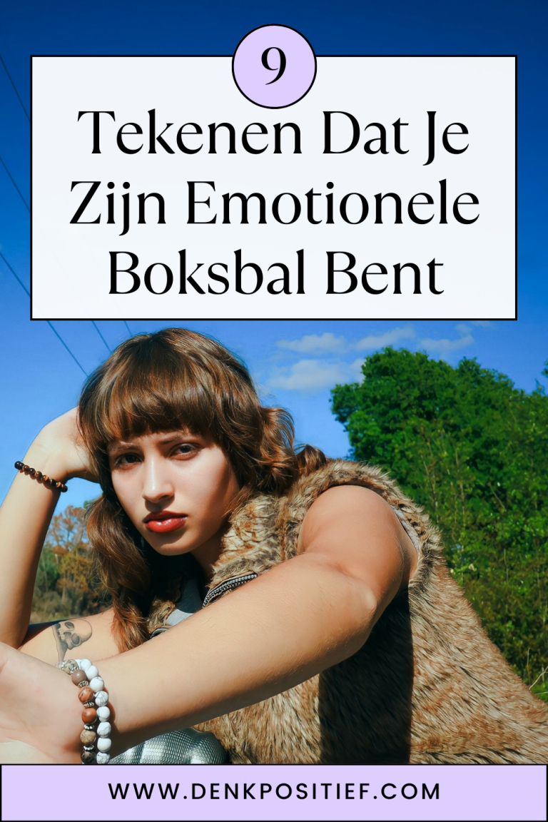 9 Tekenen Dat Je Zijn Emotionele Boksbal Bent
