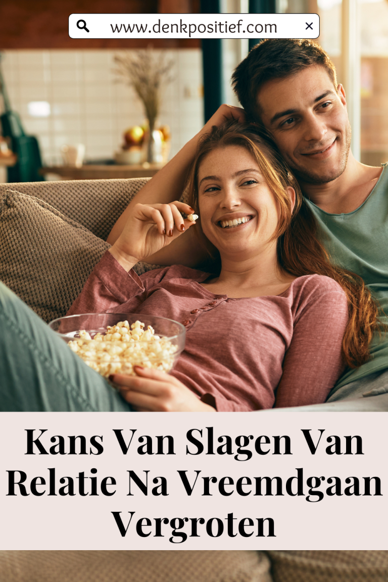 Kans Van Slagen Van Relatie Na Vreemdgaan Vergroten