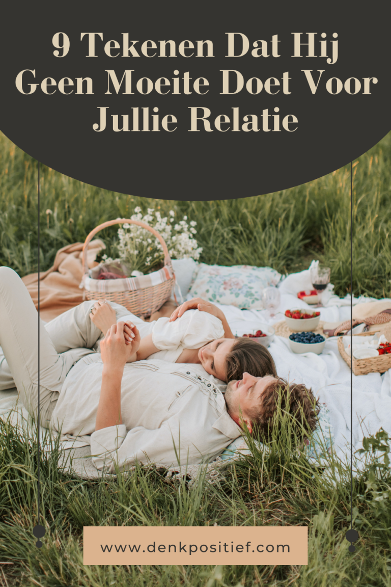 9 Tekenen Dat Hij Geen Moeite Doet Voor Jullie Relatie