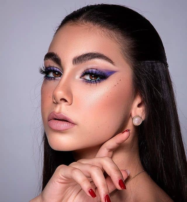 25 Betoverende Paarse Oogschaduwlooks Waar Je Dol Op Zult Zijn