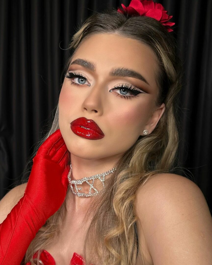 20 Rode Lippenstift Make-up Looks Voor Op De Rode Loper