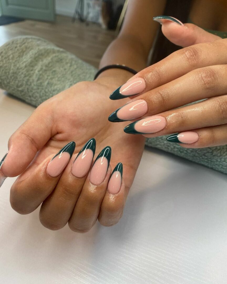20 Groene Nageldesigns Om Iedereen Groen Van Jaloezie Te Maken