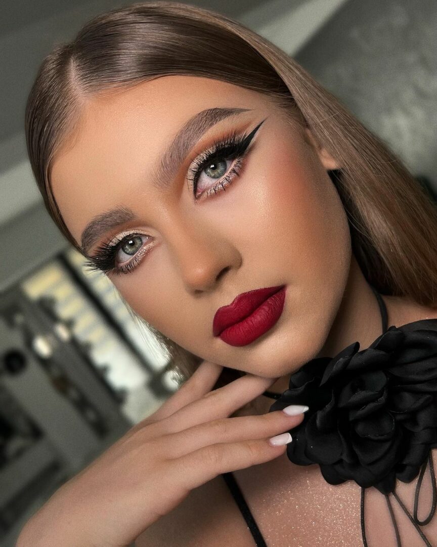 20 Rode Lippenstift Make-up Looks Voor Op De Rode Loper