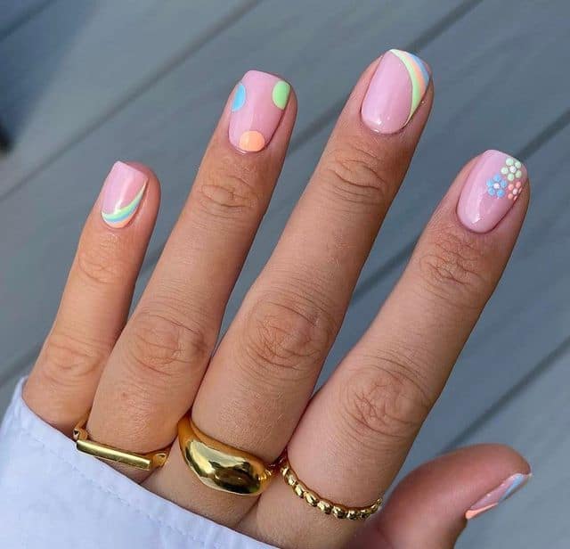 20 Betoverende Pastelkleurige Nagels Perfect Voor Lente & Zomer