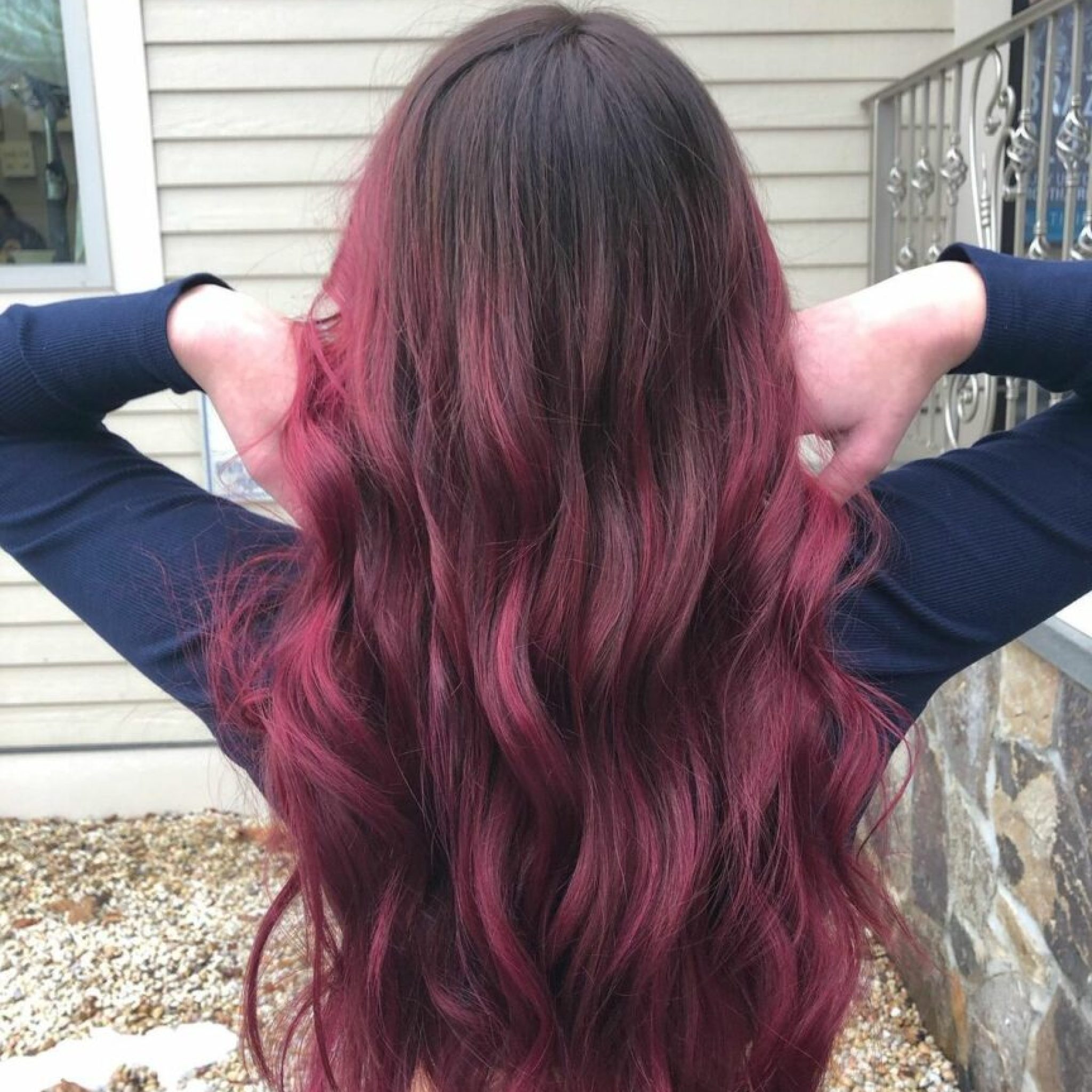 24 Magische Rood Paars Haar Ideeën Voor 2024