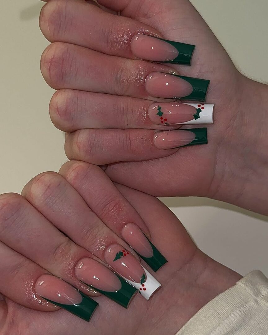 20 Verleidelijke Smaragdgroene Nagels Om Je Winterlook Te Verbeteren